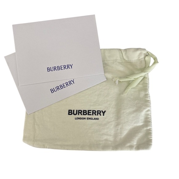 Burberry | Accessories | Burberry Dust Bag With Two Blank Logo Cards ...
